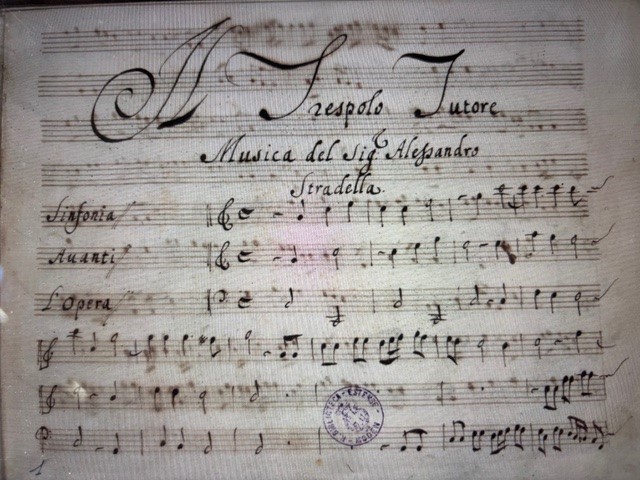 Professor Michael Burden’s new edition of Stradella’s Il Trespolo ...