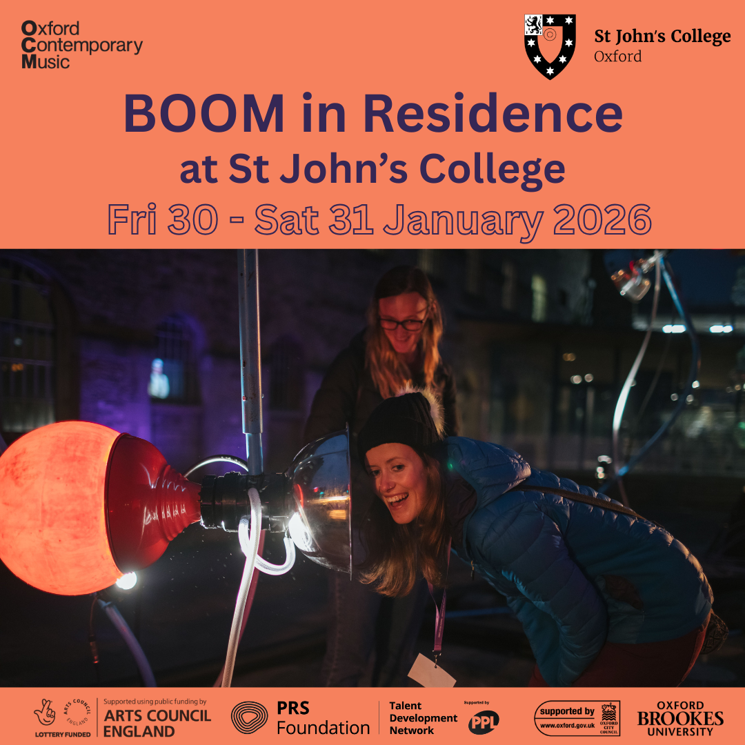 BOOM In Residence at St John's College | Faculty of Music